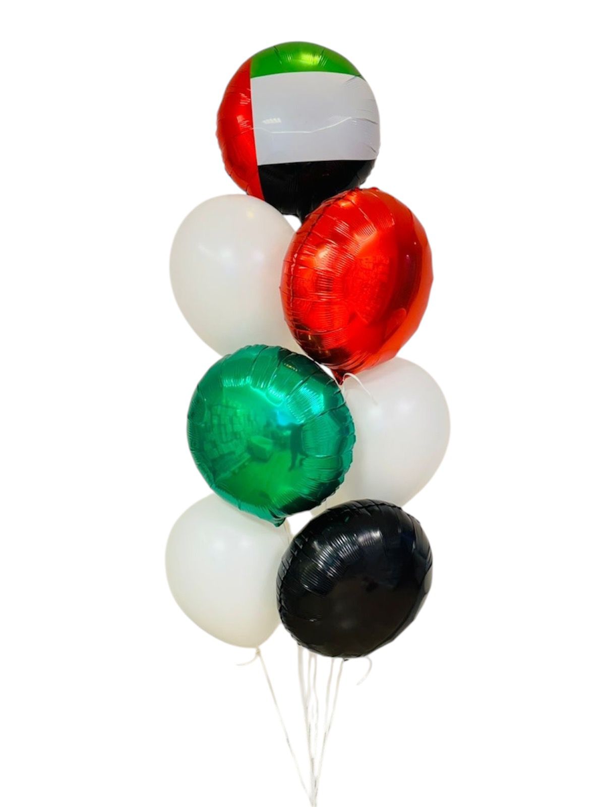 UAE National Day Balloon Bunch | UAE Balloon Decoration | UAE Themed ...
