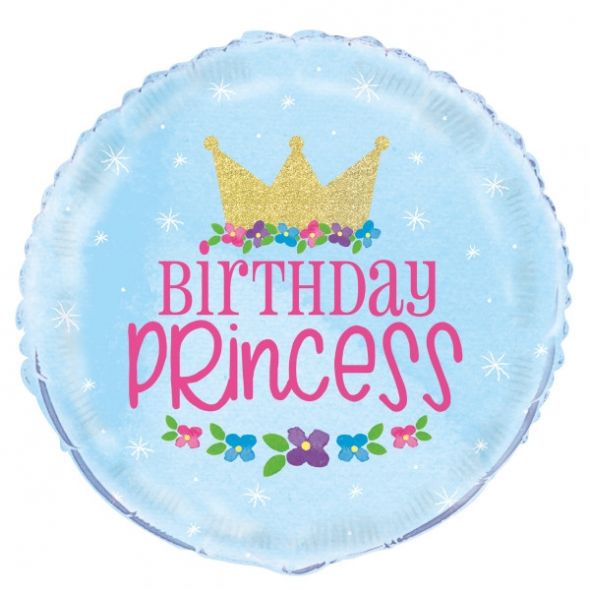 Birthday Princess Balloon | Disney Princess Balloons | Helium Foil Balloon
