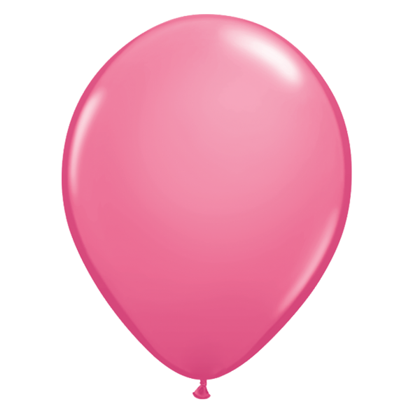 Rose Pink Balloon l Size: 11” Latex Balloons l Pink Balloons for Girls