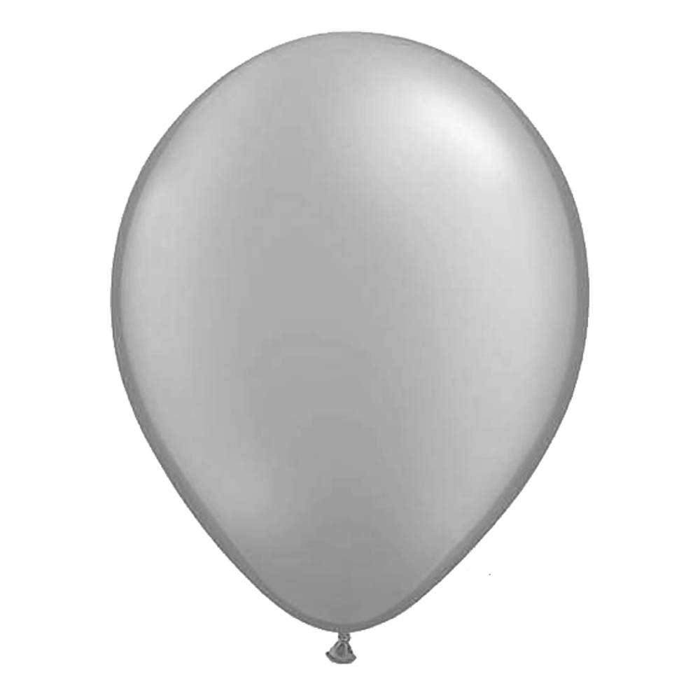 Silver Balloons | Latex & Helium Balloons - Balloons Dubai